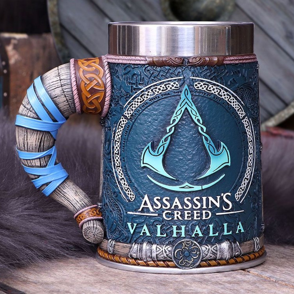 New Assassins Creed Valhalla Tankard 15.5cm - Own4Less